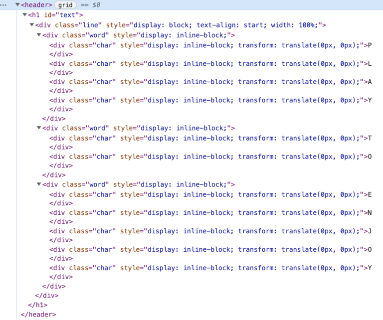 【GSAP】コピペでOK!!GSAPテキストアニメーションの実装 | ISSEN