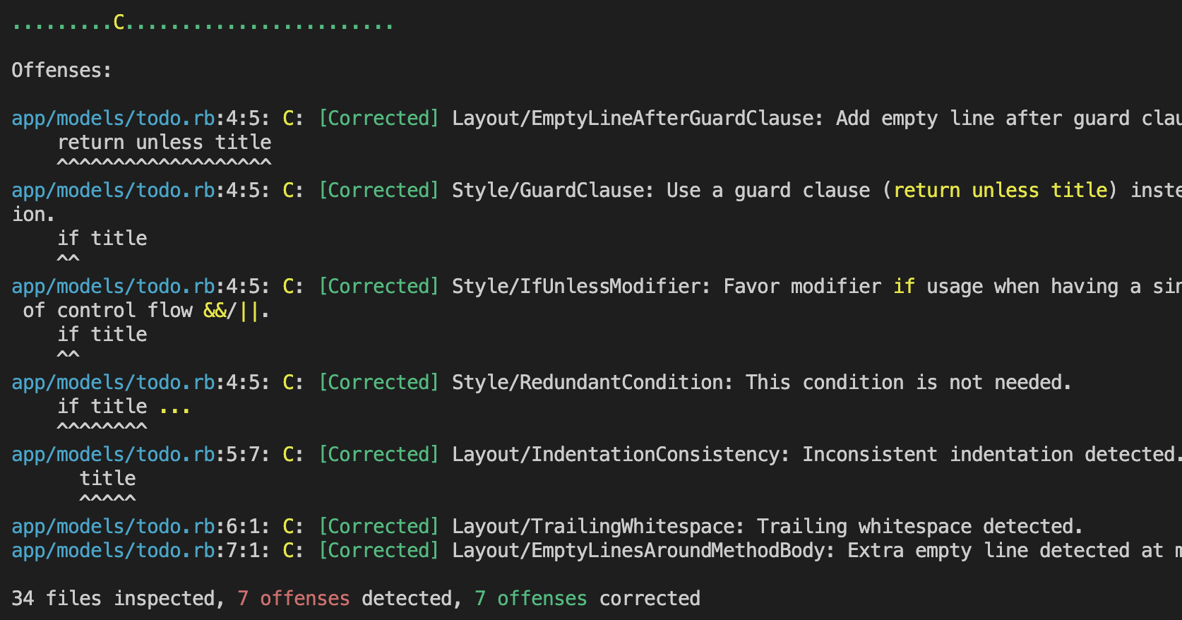 【Rails】RuboCopの導入 ~ おすすめルールの設定方法 | ISSEN